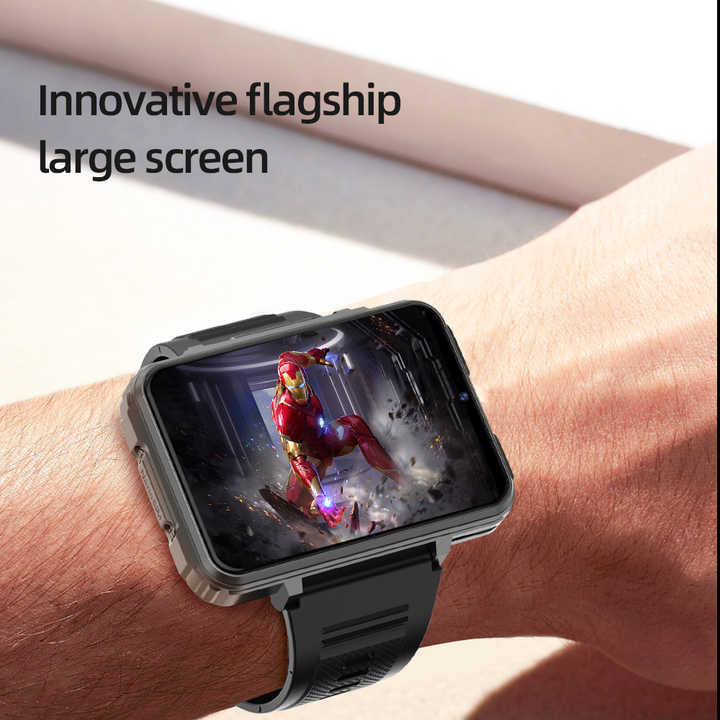 Smart Watch with 4G, GPS, and HD Camera - Perfect for Men & Women