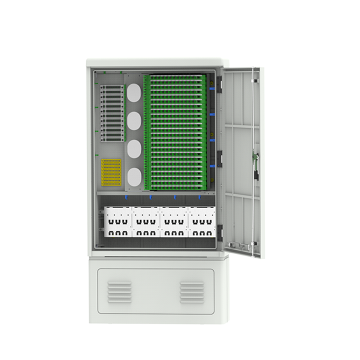 FDC 288A IP65 Outdoor Fiber Distribution Cabinet FTTH SMC Telecom ...
