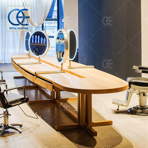 Luxury Salon Furniture - Modern Hair Salon Styling Stations