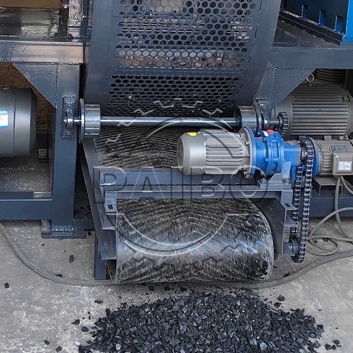 Diesel Powered Mobile Tire Shredder for Tire Recycling