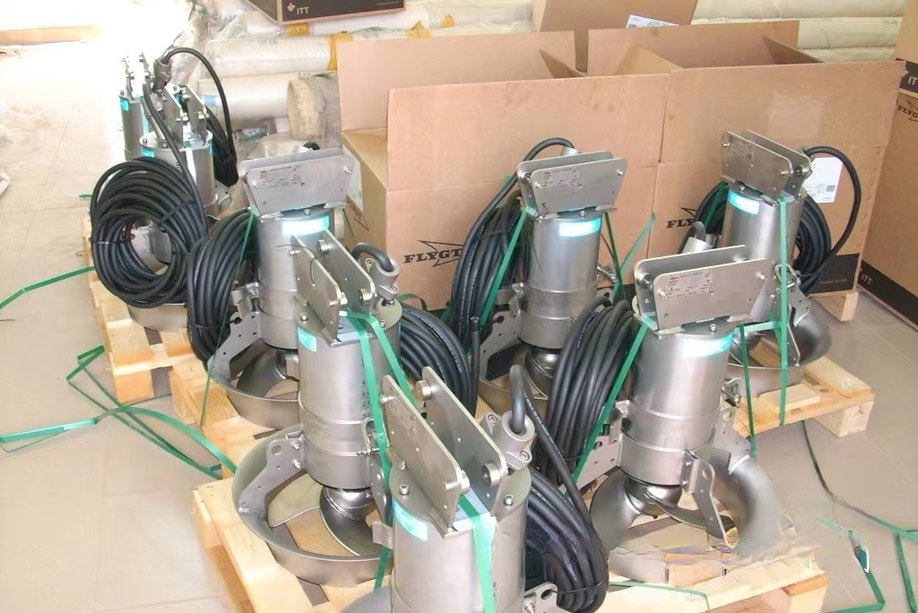 Flygt Submersible Pump - Stainless Steel Wastewater Solution