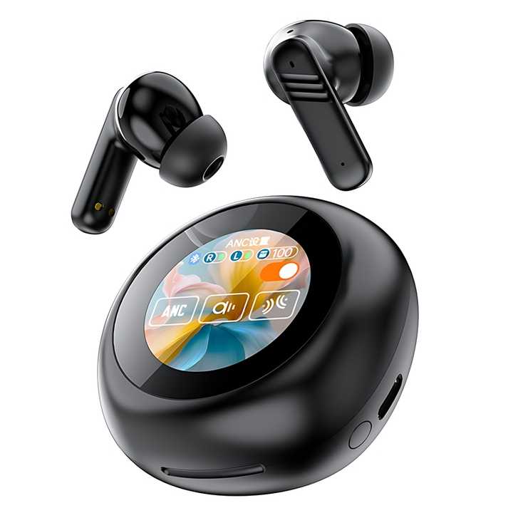 2024 New Trending Tws Earphones LX30 ANC ENC Tws Touch Screen Headsets ...