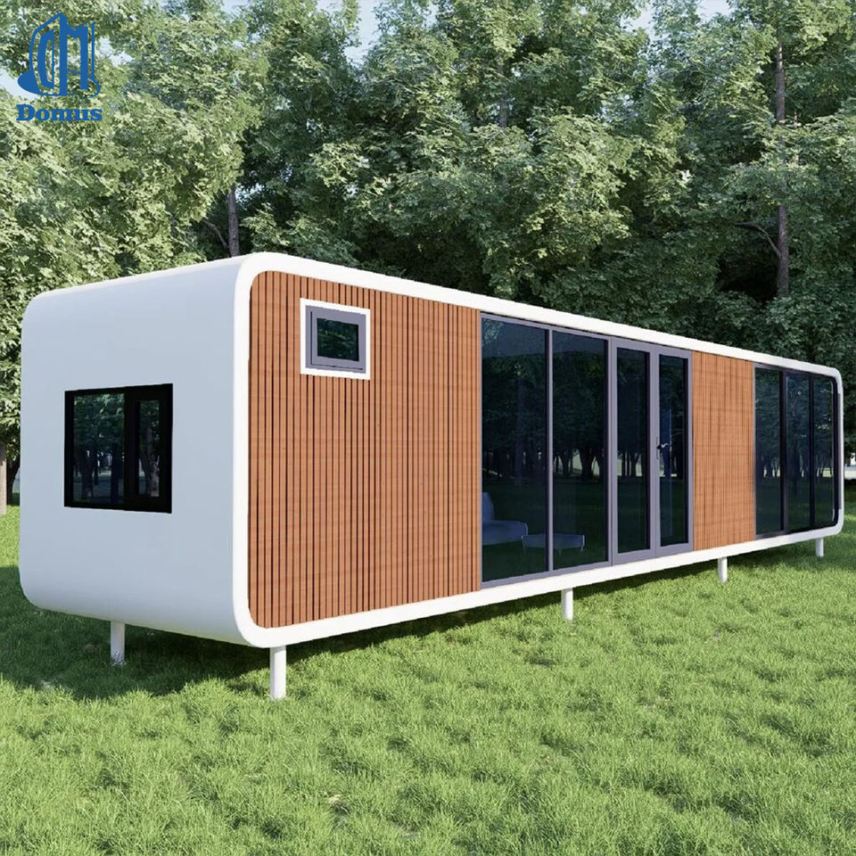 Apple Cabin Foldable Tiny House Prefab Modular Home Glamping Pod Fold ...