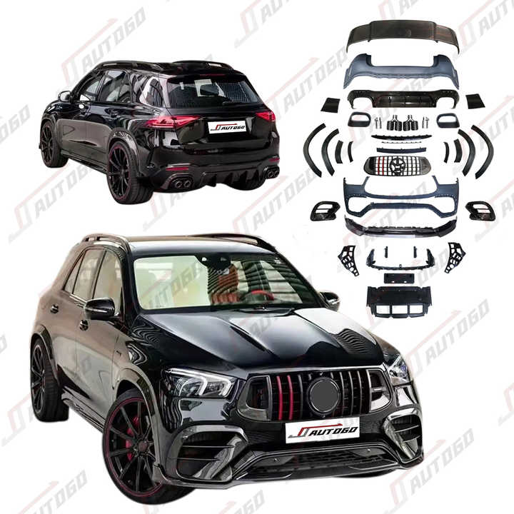 2024 Body Kit for Benz W167 GLE Class - B-Brabus Carbon Fiber Aerokit