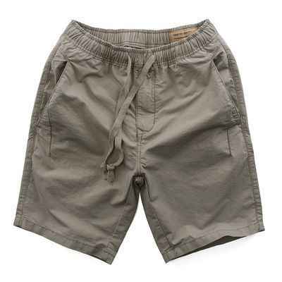 Factory Wholesale Direct Sale Elastic Waist Shorts Quality Cotton Shorts Cheap Green Cargo Men's ...
