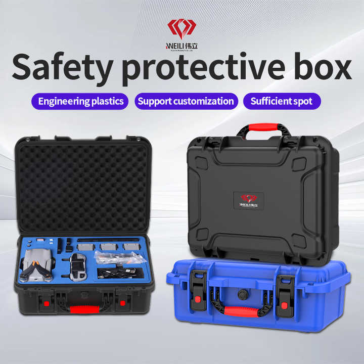 ABS Waterproof Portable ISO9001 Toolbox Large Equipment protection Box ...
