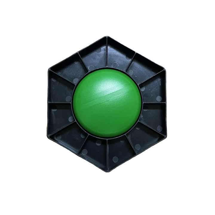 Hexagonal Floating Shade Ball Injection Molded Windproof and ...