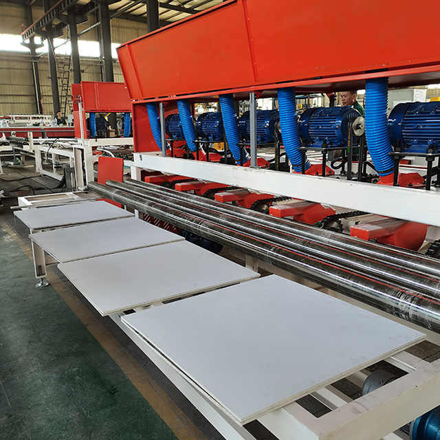 Factory Design Gypsum Board Panel Automatic Laminating Machine PVC ...