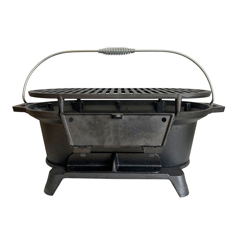 Japanese Hibachi Grill - Portable Cast Iron BBQ Stove