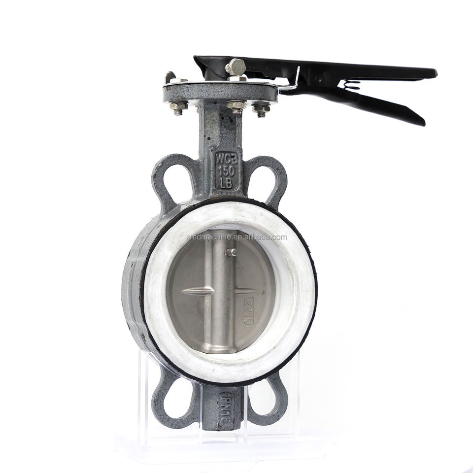 DN50 (2 Inch) Wafer Butterfly Valve, Ductile Iron, for Oil & Gas ...