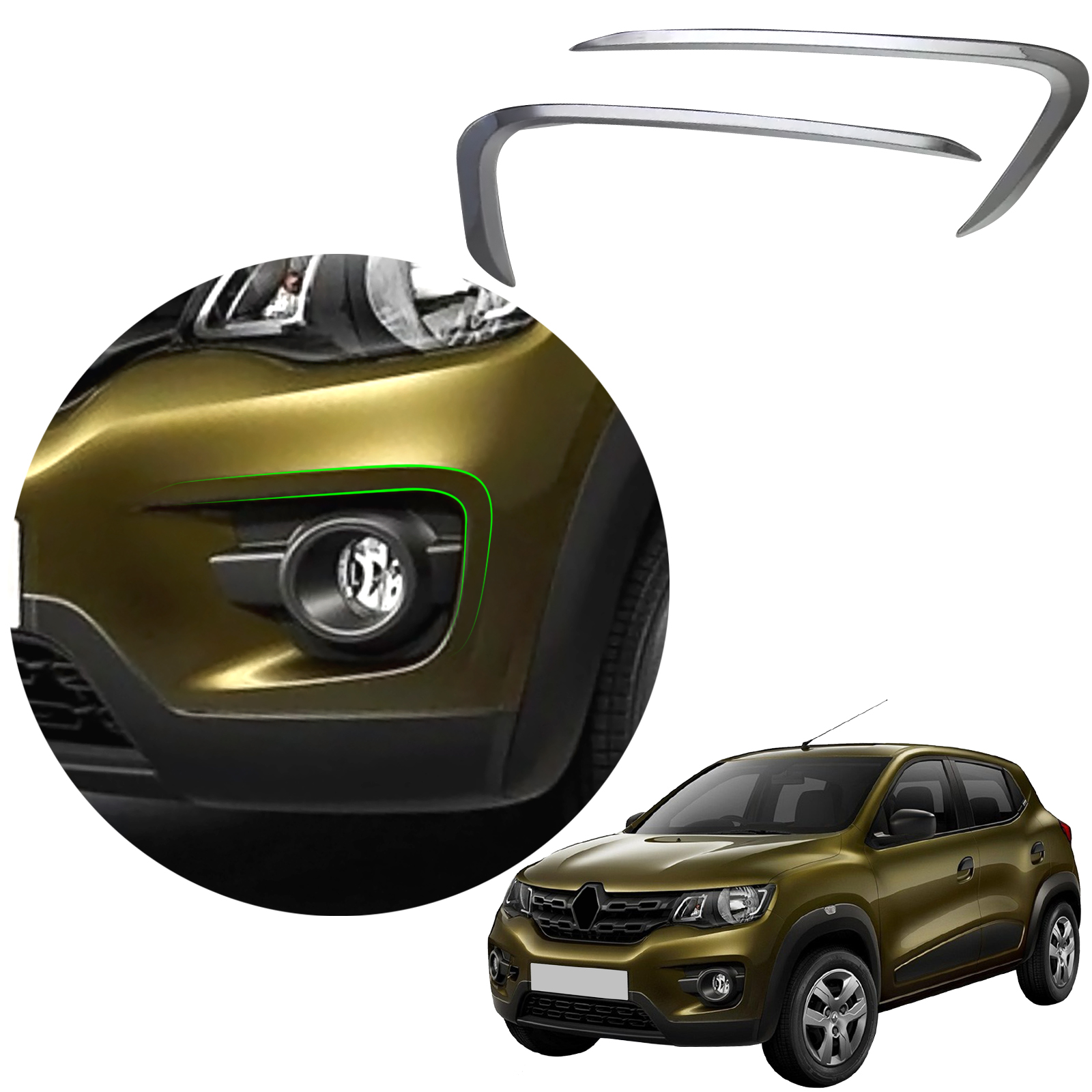 Renault Kwid Chrome Accessories 11