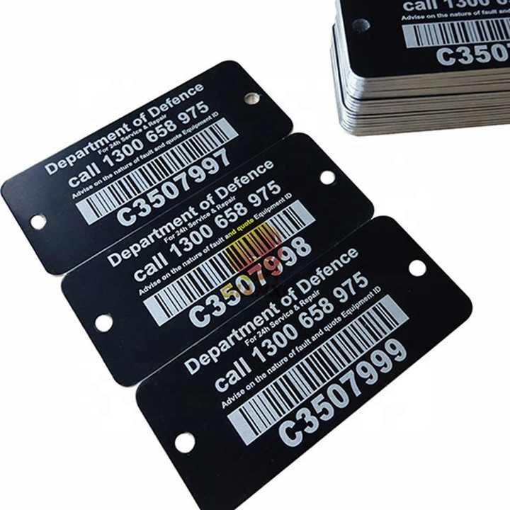 Custom Stainless Steel Name Plate - Durable & Versatile