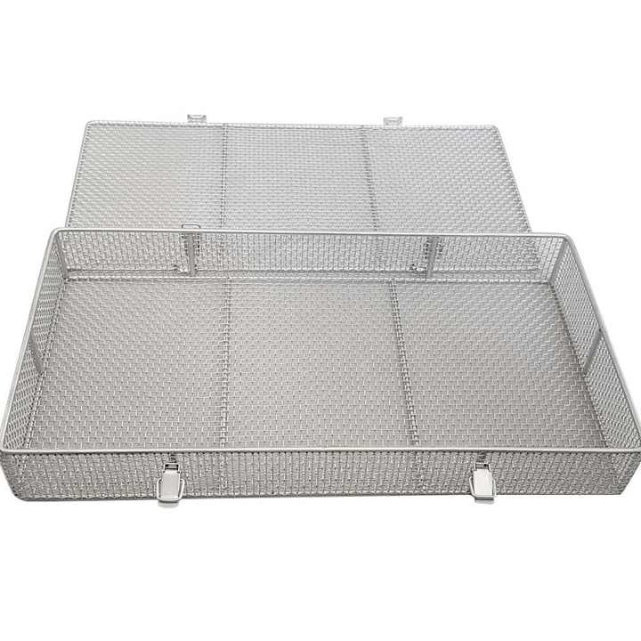 Stainless Steel Wire Mesh Baskets for Medical Autoclaves