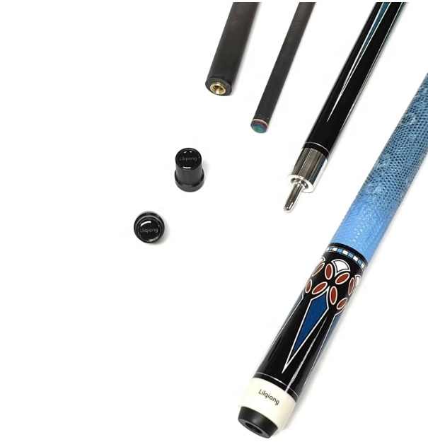 Lilqiong Vanqs Carbon Fiber Pool Cue - 58" Professional Stick