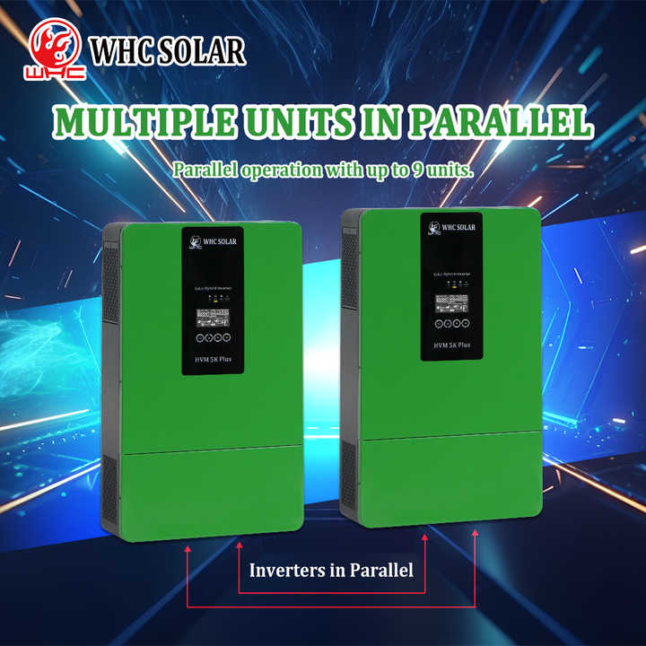 WHC SOLAR 3600w 5000w Hybrid Solar Inverter - Efficient off Grid Power