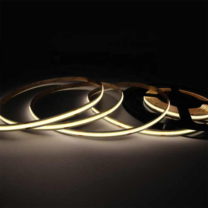 24V COB Strip Light - 50000 Hours, Warm White, Easy Install
