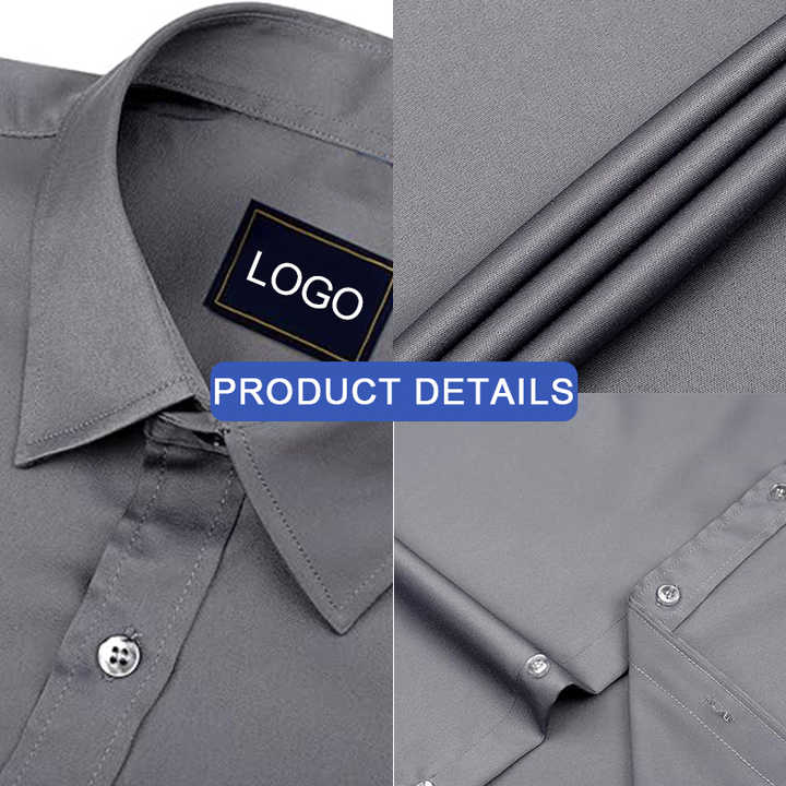 Men's White Shirt - Long-Sleeved, Non-Iron Business Professional
