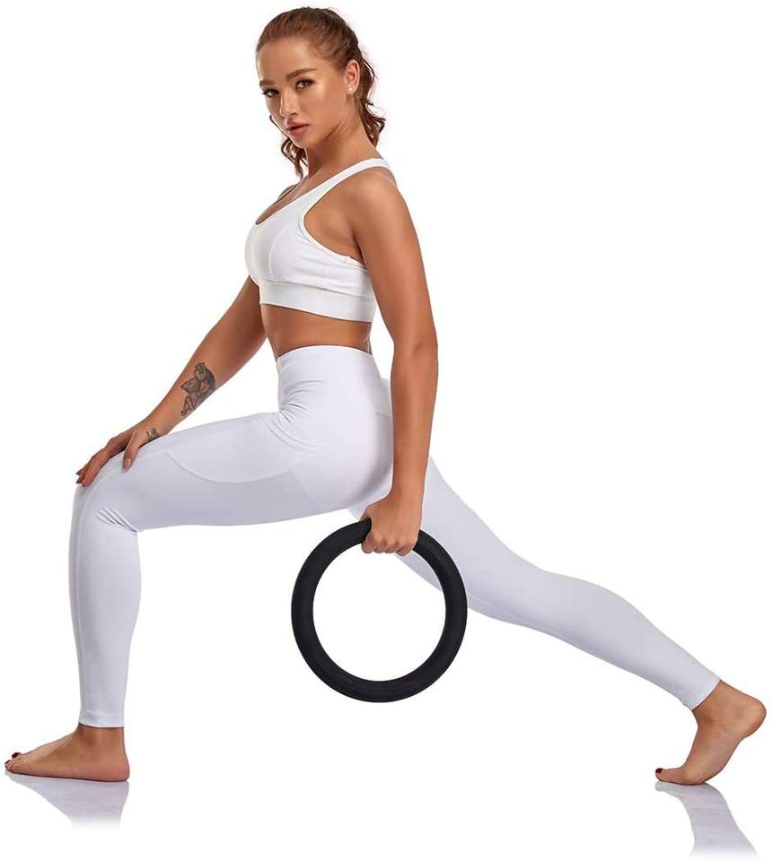 Custom Logo 5 10 Lifting Dumbbell Strength Training Yoga Pilates Ring ...