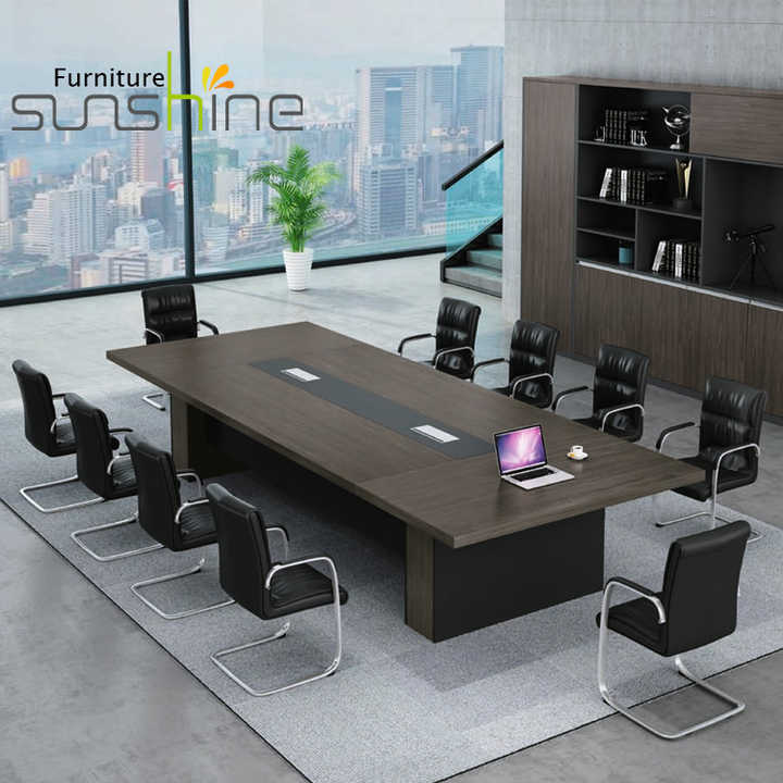 Modern Executive Luxury 6-Person Meeting Table with Customized Office 2 ...