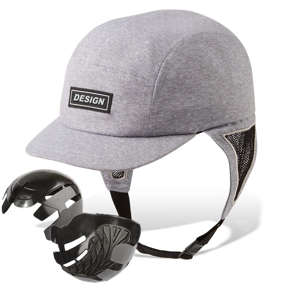 Custom PVC Rubber Patch Logo Unstructured 5 Panel Nylon Surf Hat Helmet ...