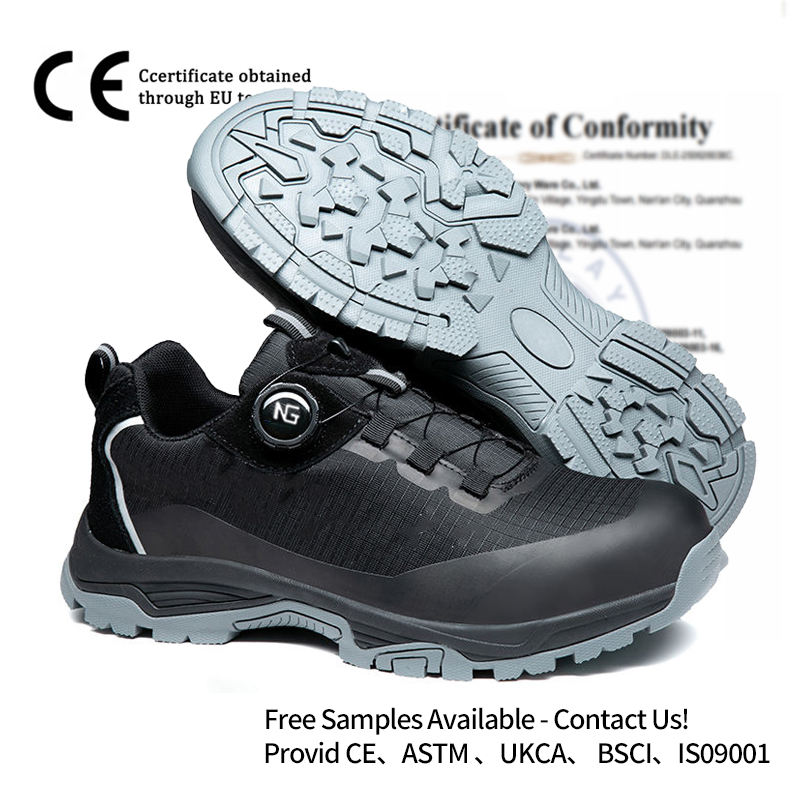 Lightweight Men's Steel Toe Safety Shoes Anti-Piercing Anti-Static ...