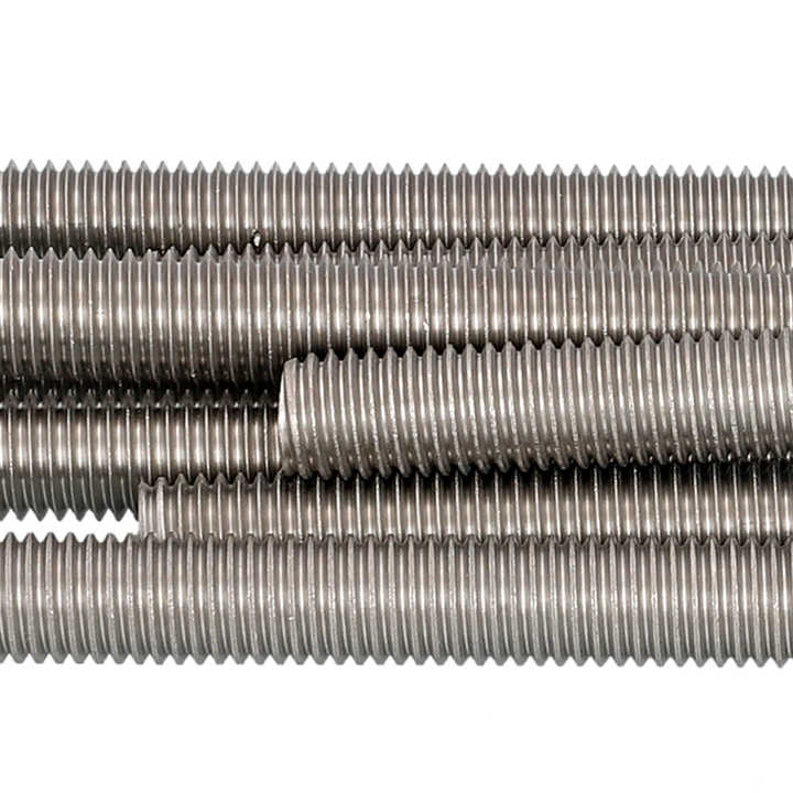 Din 975 201 304 316 Stainless Steel Galvanized All Threaded Rods Full Thread Bar M3 M4 M5 M6 M8 ...