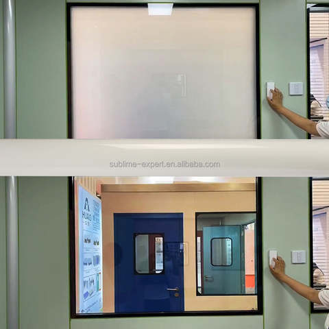 Self-Adhesive PDLC Smart Film Roll for Frosted Privacy Glass Window ...