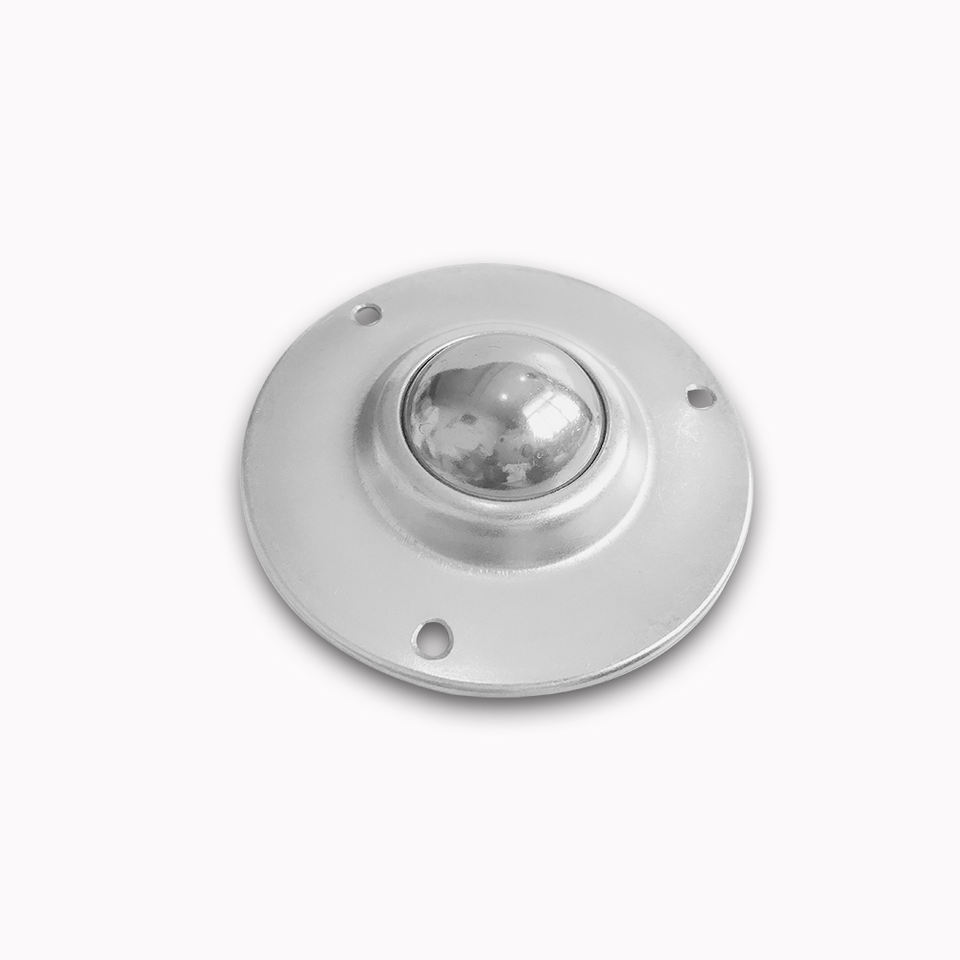 Durable Carbon Steel Galvanized Ball Caster with Stainless Steel Ball