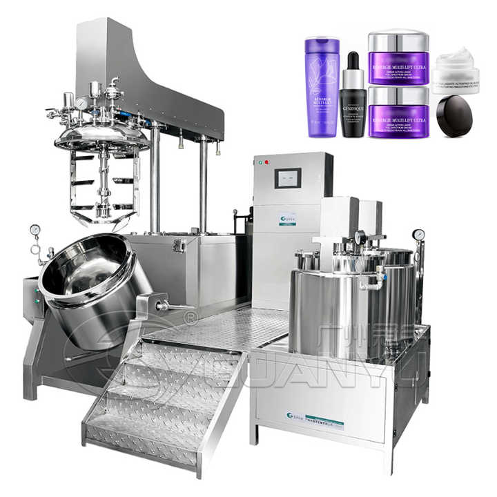 50l 100l 200l Vacuum Homogeneous Mixer Emulsifier for Cosmetics