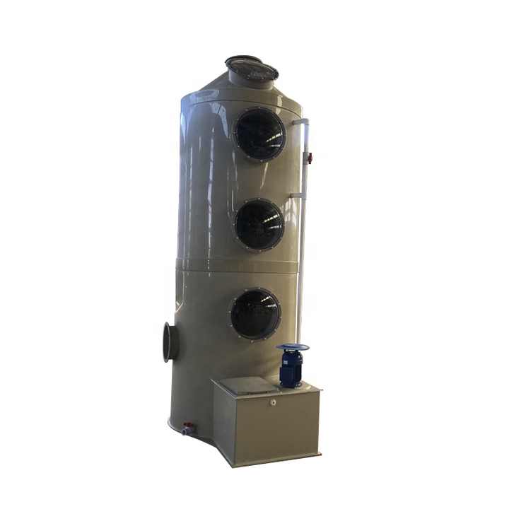 PP Acid Gas Purification Spray Tower Filter for Flue Gas ...