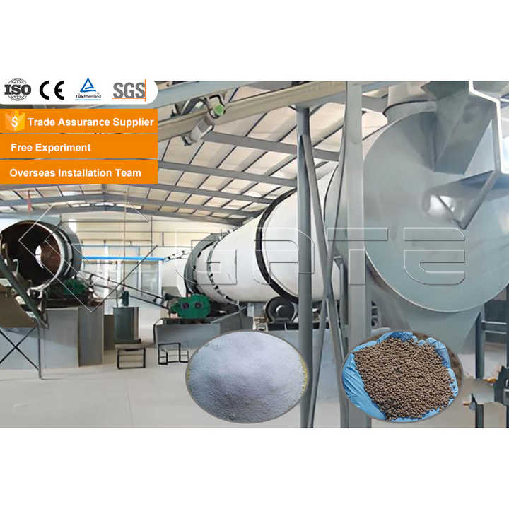 Sop Fertilizer Processing Granulation Line Npk Fertilizer Production ...