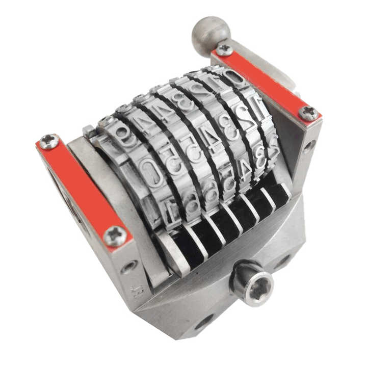 Numbering Machine Digits Number Plate Printing Machine Horizontal ...