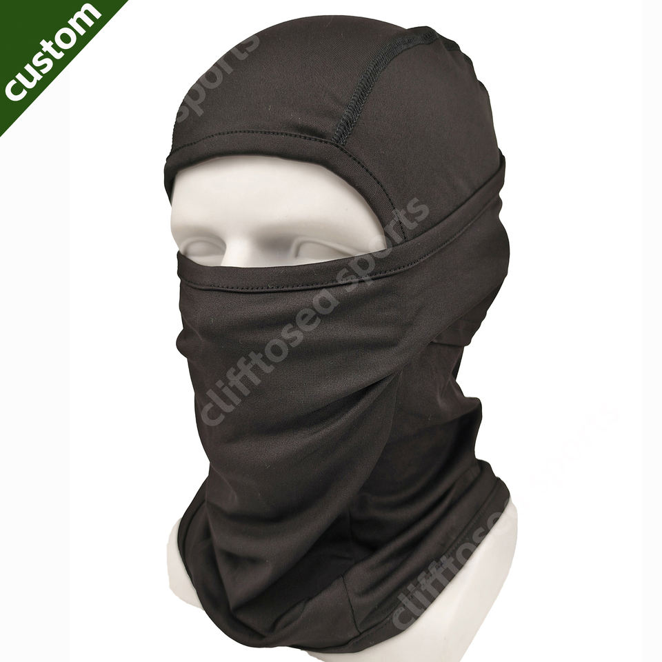 Cold Custom Logo Full Face Ski Mask Elastic Polyester Y2K Style ...