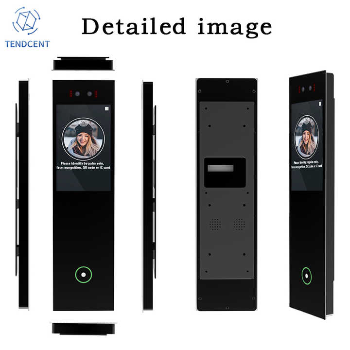Tendcent Elevator Access Control Face Recognition WiFi-Enabled Long Strip QR Code Swipe Cards ...