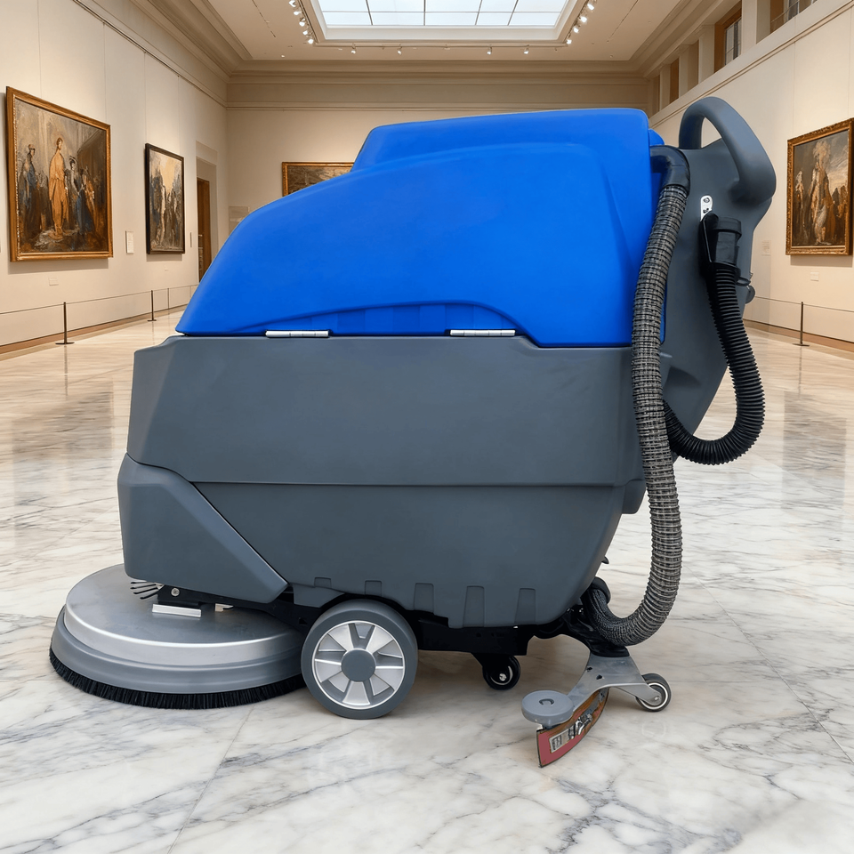 V530 Autonomous Plastic Walking Scrubber Robot for Hotels