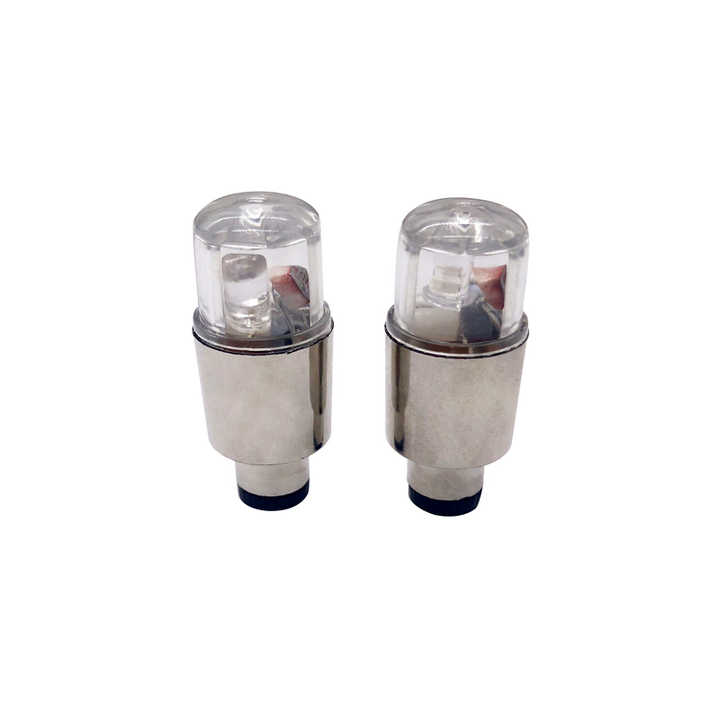 LED Valve Caps - Customized Support for Cycling Safety