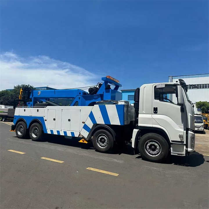 Isuzu Giga Heavy Duty Wrecker 18 Toneladas Two Stage Lift Boom 8x4 ...