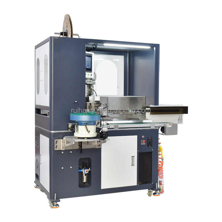 RUIHANG RH-005 Fully Automatic Single Head Insertion Machine Cable Manufacturing Equipment ...