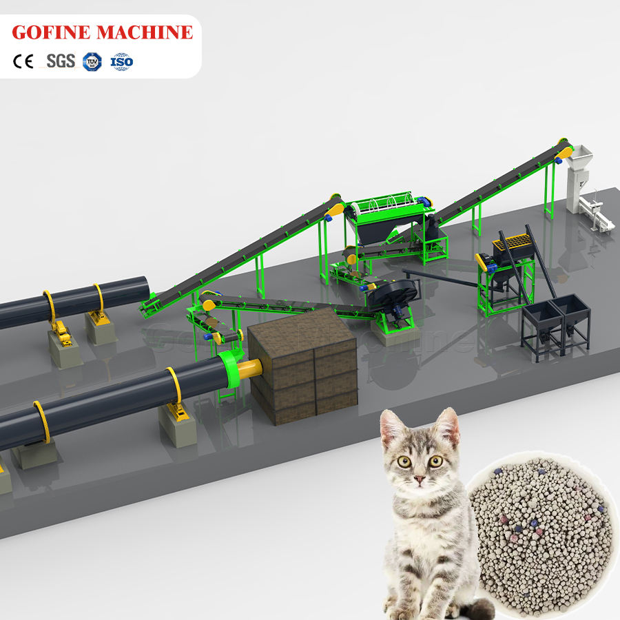 Quality Pet Cat Litter Processing Line - Bentonite Granules