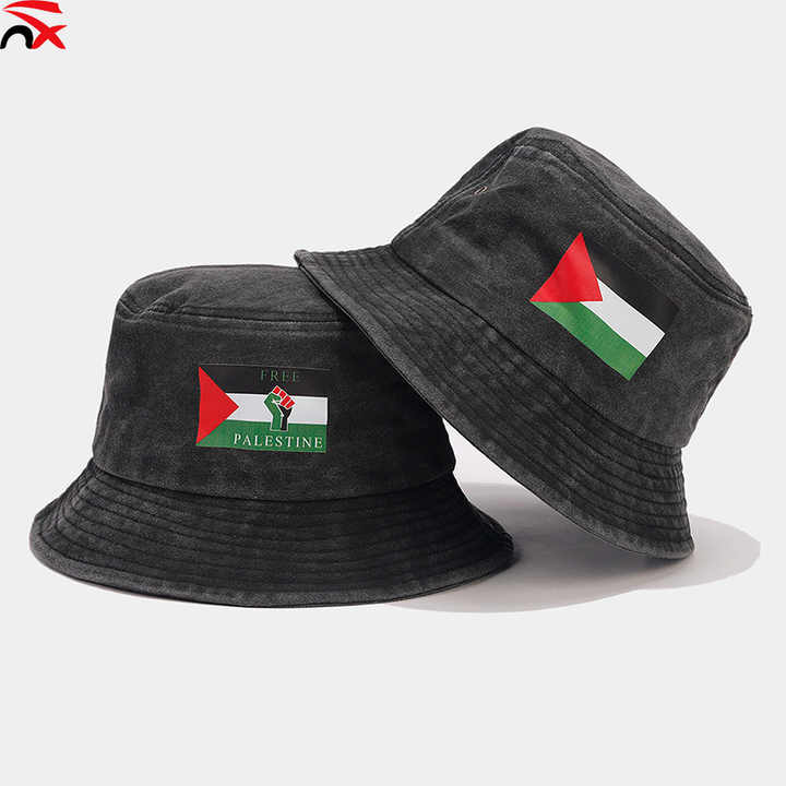 Free Palestine Flag Hat for Men and Women Parade Washed Vintage ...