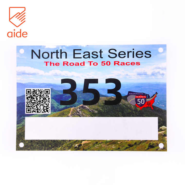 Personalized Race Bib Numbers - Durable and Customizable