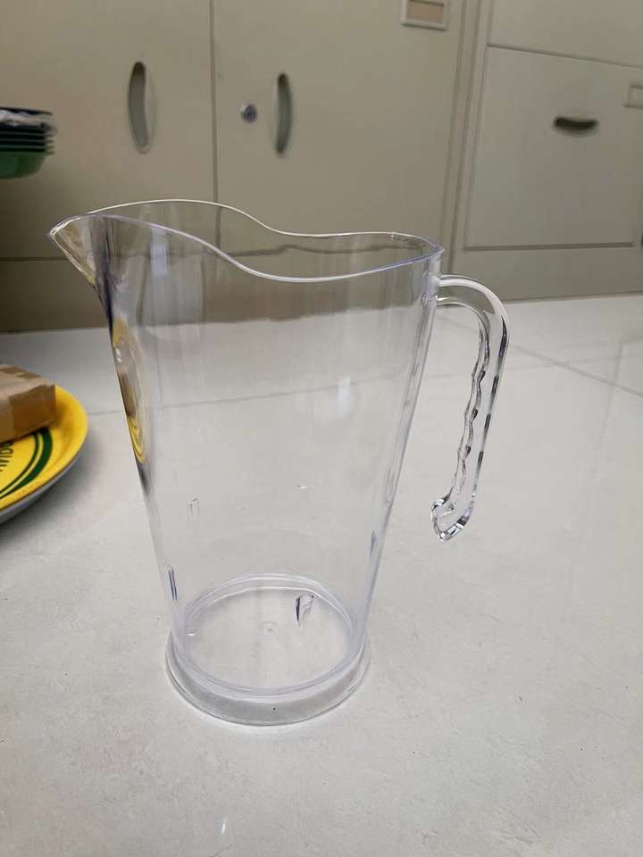 1.5L PS Plastic Pitcher with Handle No Lid Custom Logo Reusable ...