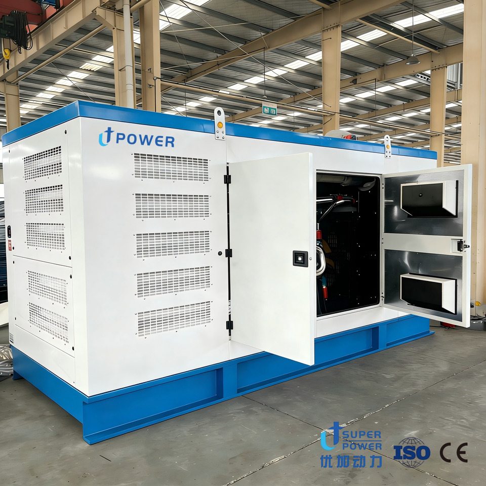 500kVA Three Phase Silent Diesel Generator ATS Brushless All Copper ...