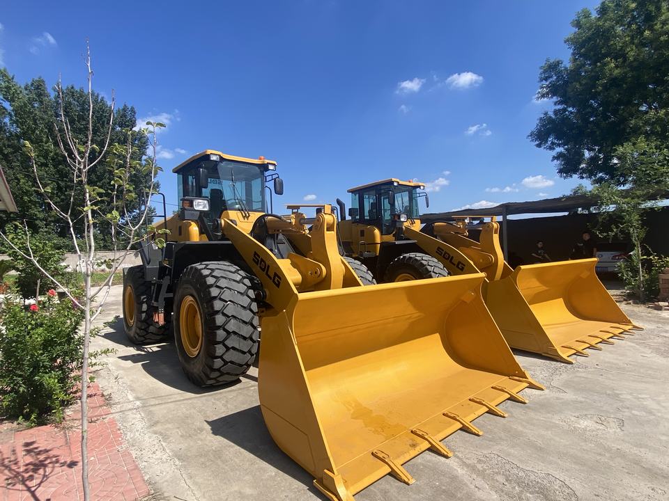 Original Second Hand SDLG L956F LG956L Wheel Loader Shovel Tractors ...