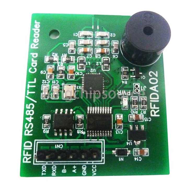 RS485 RS232 UART 13.56MHz RFID Reader/Writer RC522 CV520 for M1 S20 S50 ...