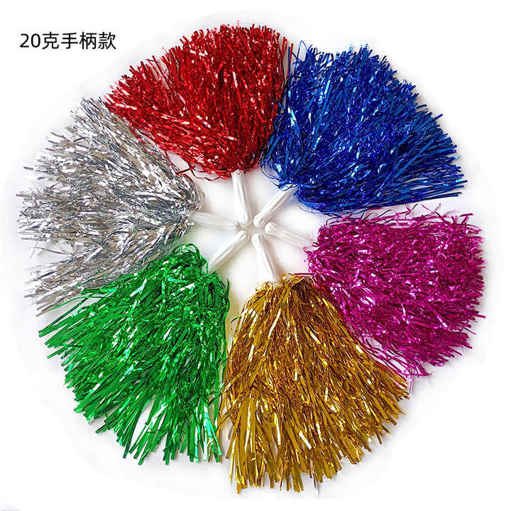 Cheer Dance Sport Competition Pom Poms for Football & Basketball