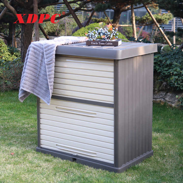 Storage Outdoor Cabinet Plastic Garden Courtyard Waterproof Storage ...