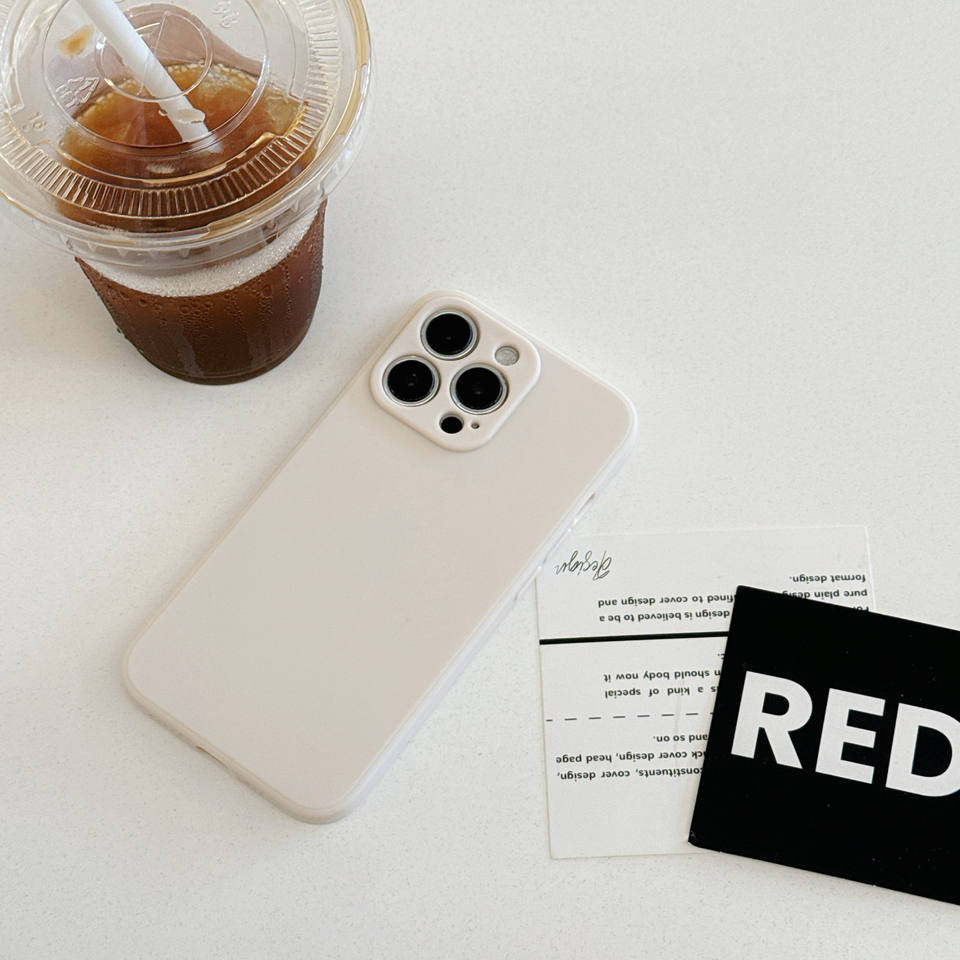 Pure Color TPU Shockproof Matte Soft Mobile Phone Cases for 1716/15/14 ...