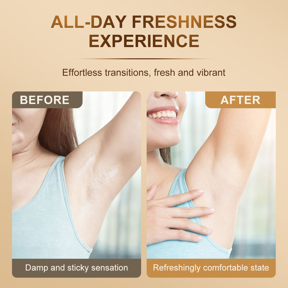 OEM 21 Days Long-lasting 2 in 1 Underarm Roll on Deodorant Spray Armpit ...