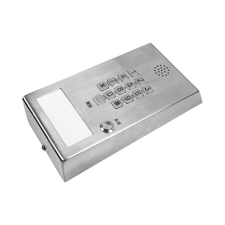 Indoor Anti Vandal Intercom Speakerphone - Cleanroom Telephone